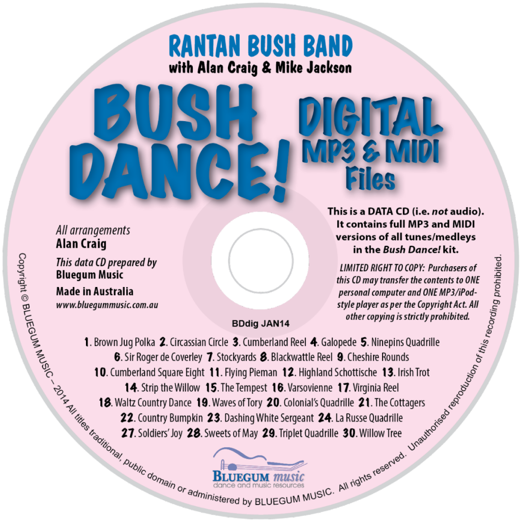 Bush Dance! Digital CD | Mike Jackson, Family Entertainment, Learn Ukulele
